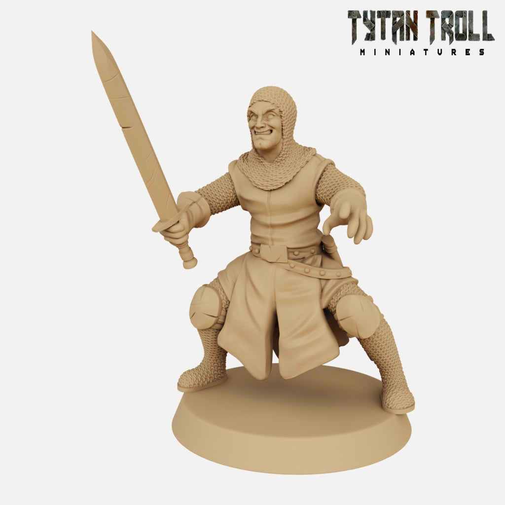 Lancelot (Monty Python) - 3D Printed Miniature — Empire of Minis