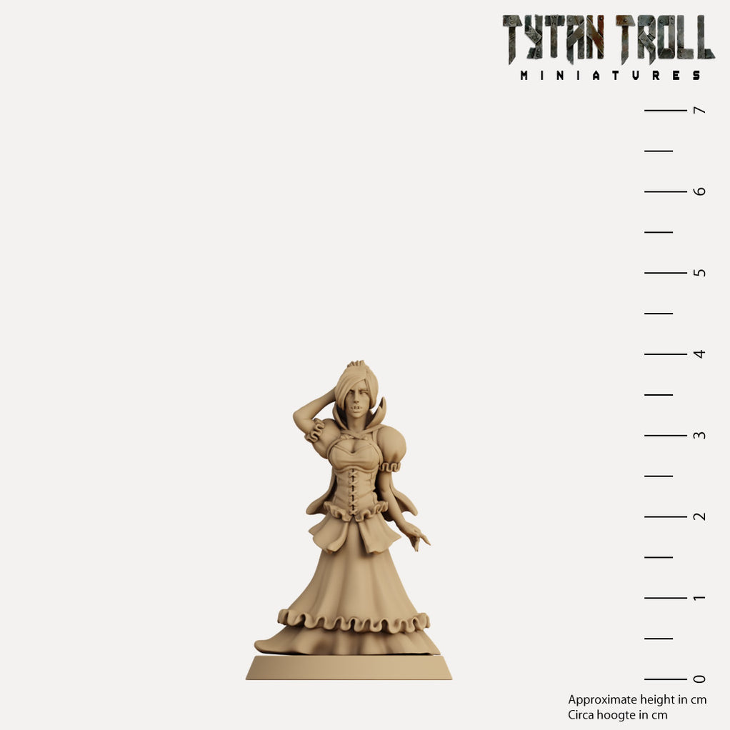 Anastrasya Karelova - 3D Printed Miniature — Empire of Minis