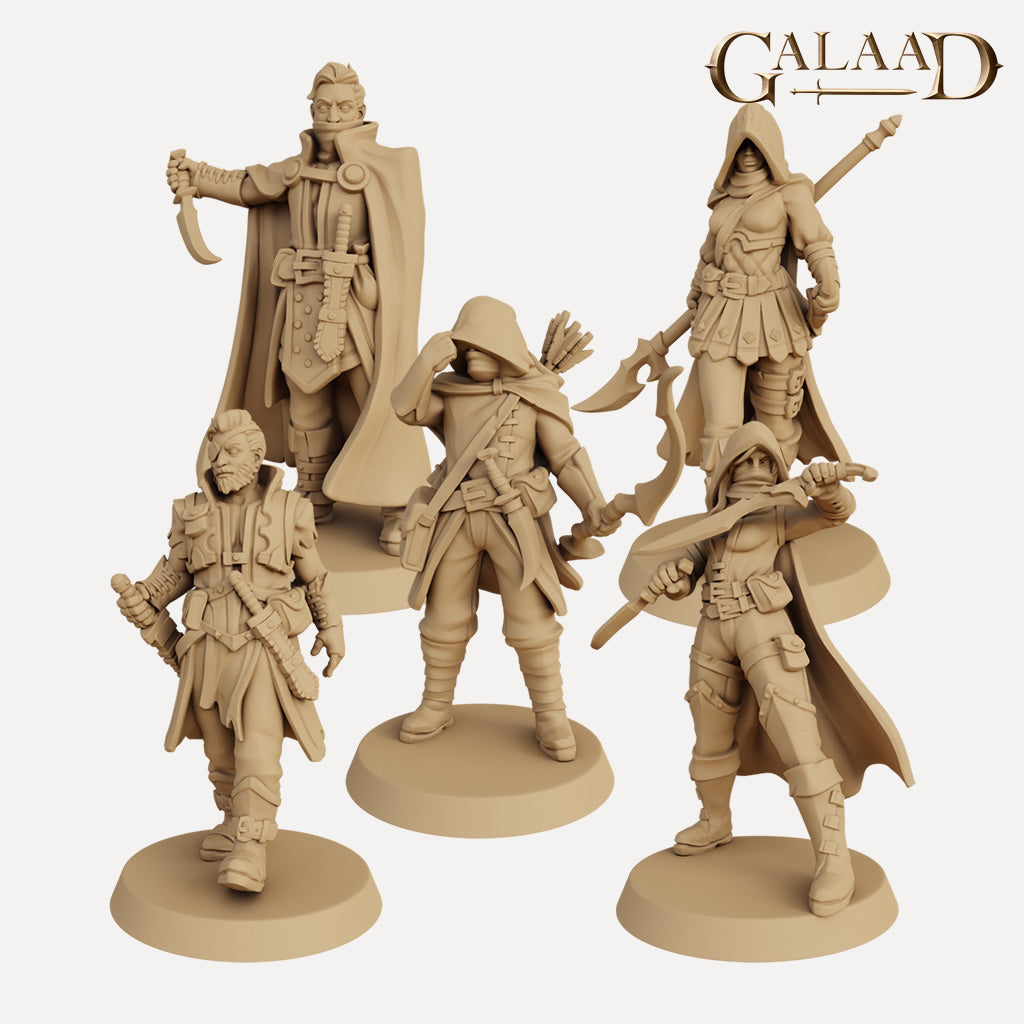 Thieves - 3D Printed Miniatures — Empire of Minis