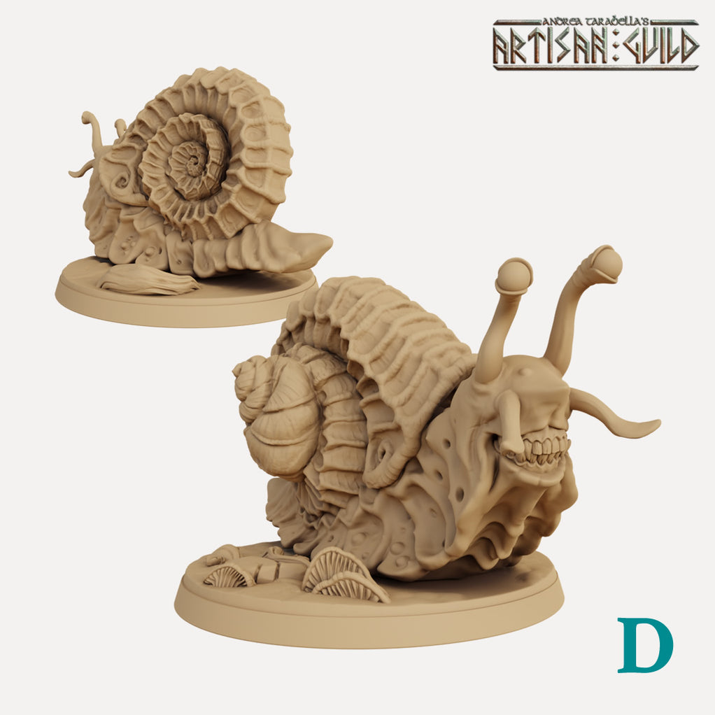 Giant Snails - 3D Printed Miniatures — Empire of Minis