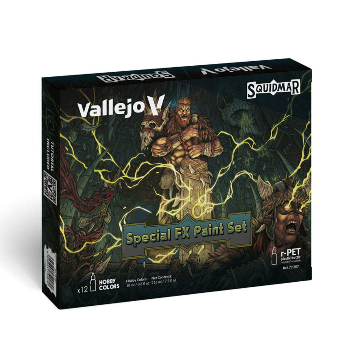 Vallejo x Squidmar Special FX Paint Set - 12 Colors - 18ml - VAL-72207 ...