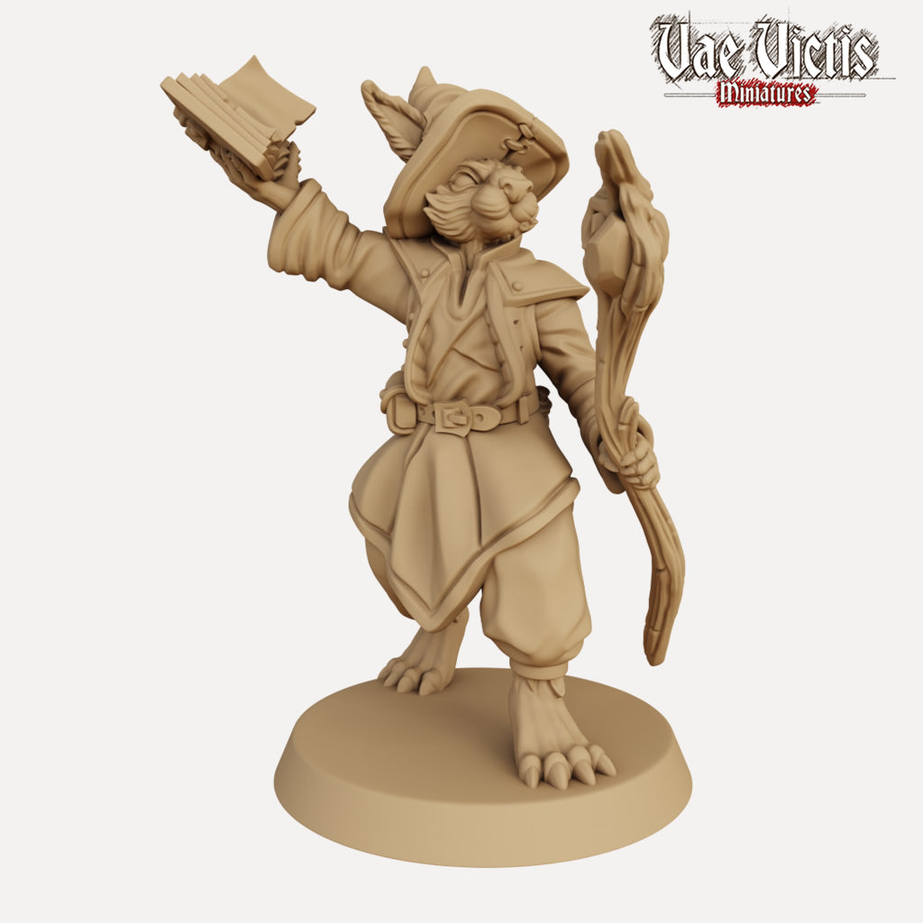 Mosswhisper the Harengon Mage - 3D Printed Miniature — Empire of Minis