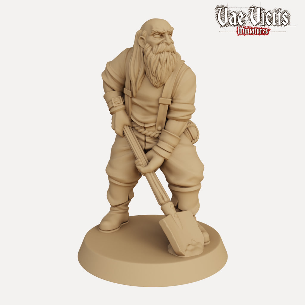 Erwin the Gravedigger - 3D Printed Miniature — Empire of Minis