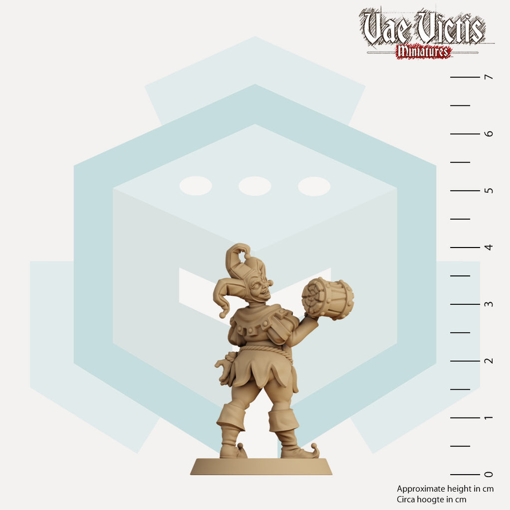 Poppy the Jester - 3D Printed Miniature — Empire of Minis