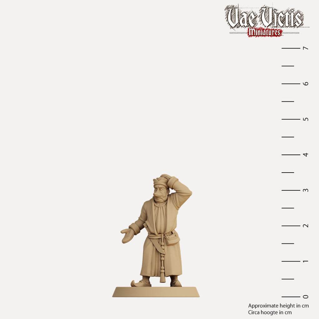 Drum the Mallard Merchant - 3D Printed Miniature — Empire of Minis