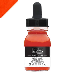 Liquitex Acrylic Ink: Vivid Red Orange - 30ml - 620 - 4260620 — Empire ...