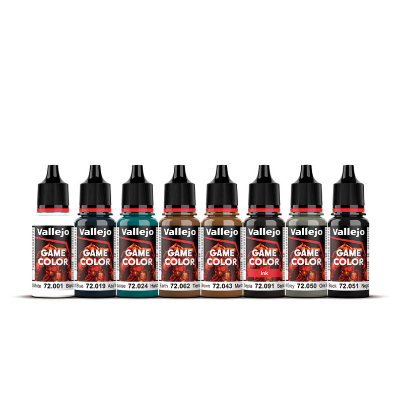 Vallejo Non Metallic Metal Paint Set - VAL-72193 — Empire of Minis