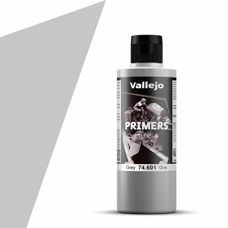 Vallejo Surface Primer: Grey (200ml) - VAL-74601 — Empire of Minis