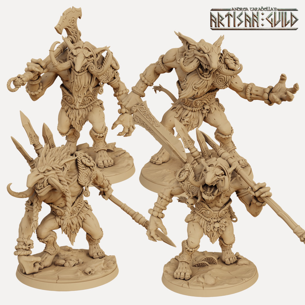 Svartwood Troll Hunters - 3D Printed Miniatures — Empire of Minis