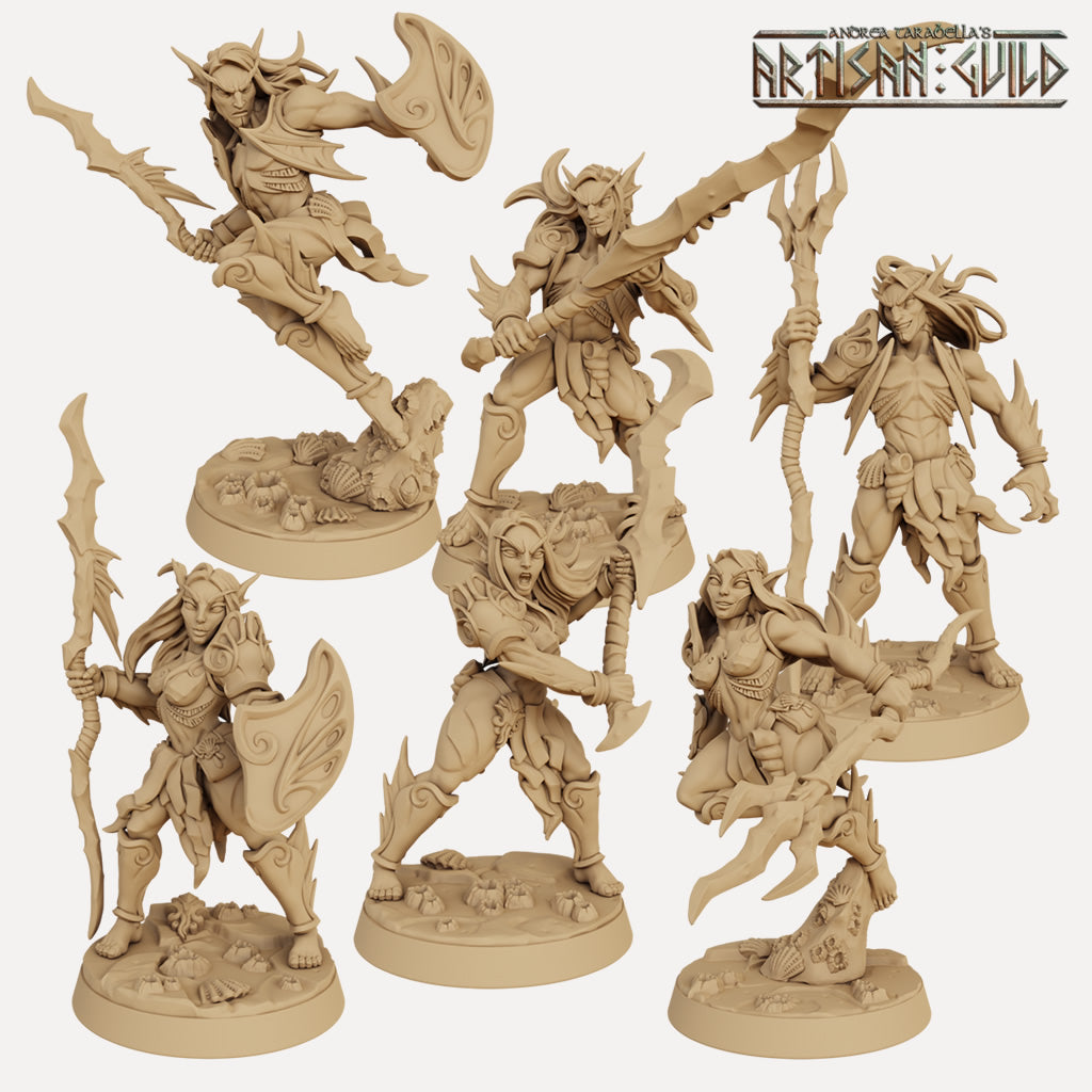 Triton Raiders - 3D Printed Miniatures — Empire of Minis