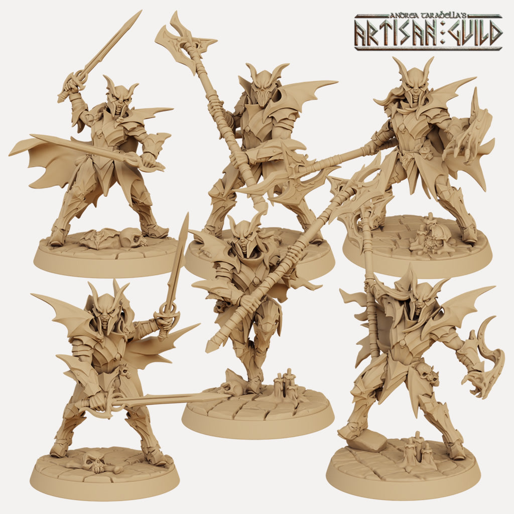 Bloodhunt Knights (with Helmet) - 3D Printed Miniatures — Empire of Minis