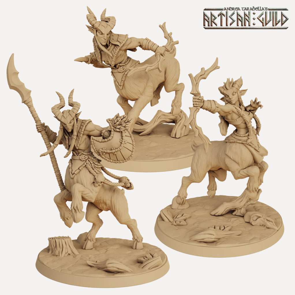 Cervitaurs - 3D Printed Miniatures — Empire of Minis