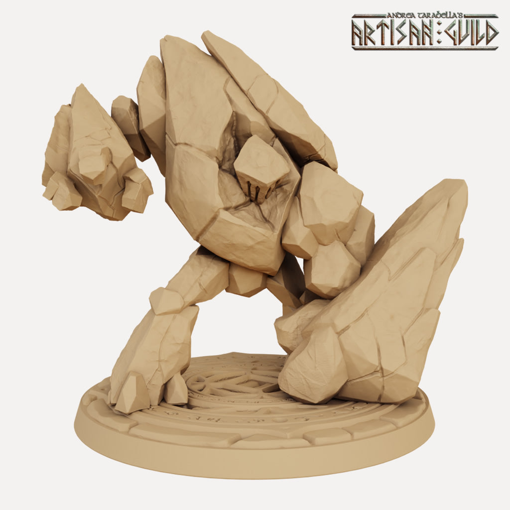 Summoned Earth Elemental - 3D Printed Miniature — Empire of Minis