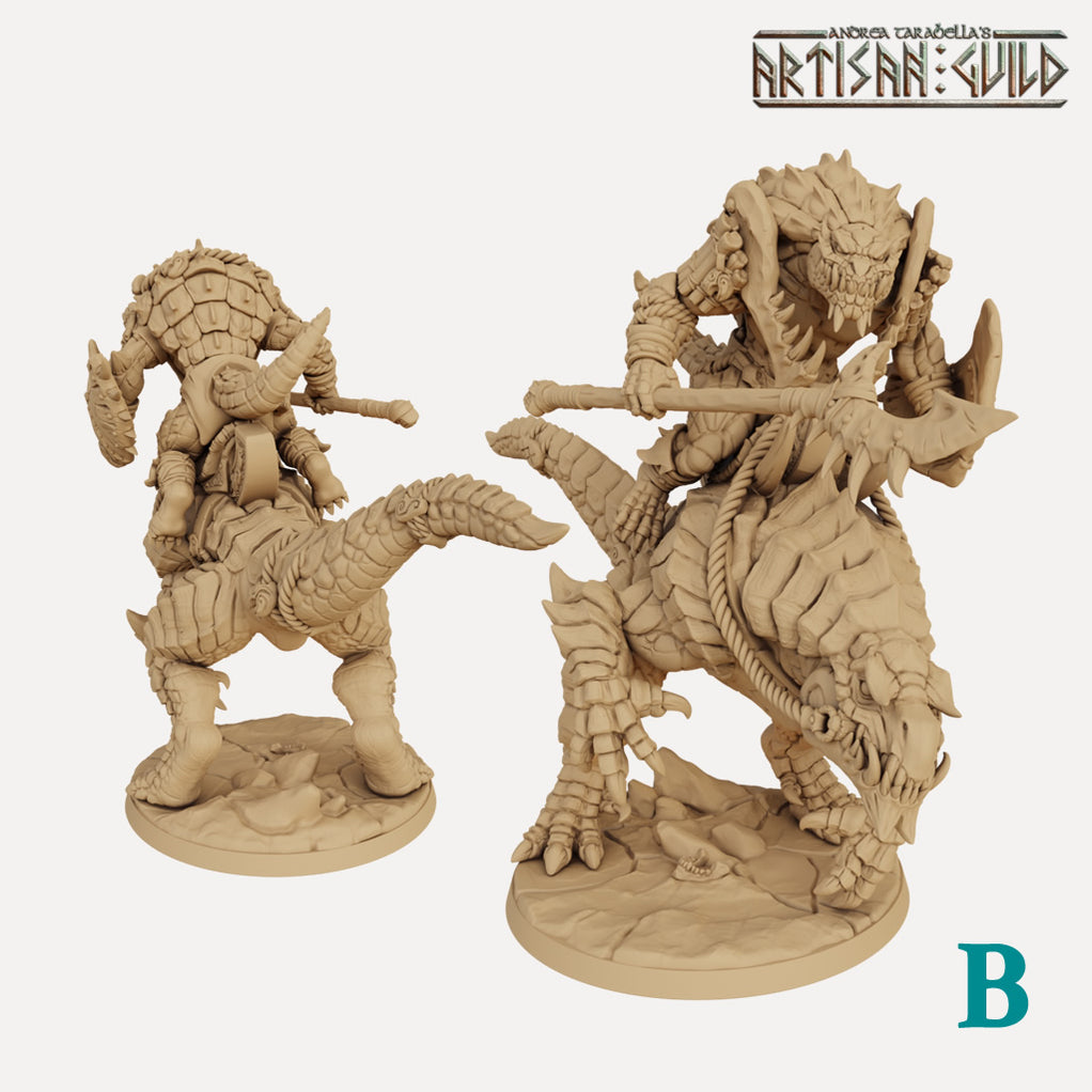 Brute Wyvern Riders - 3D Printed Miniatures — Empire of Minis
