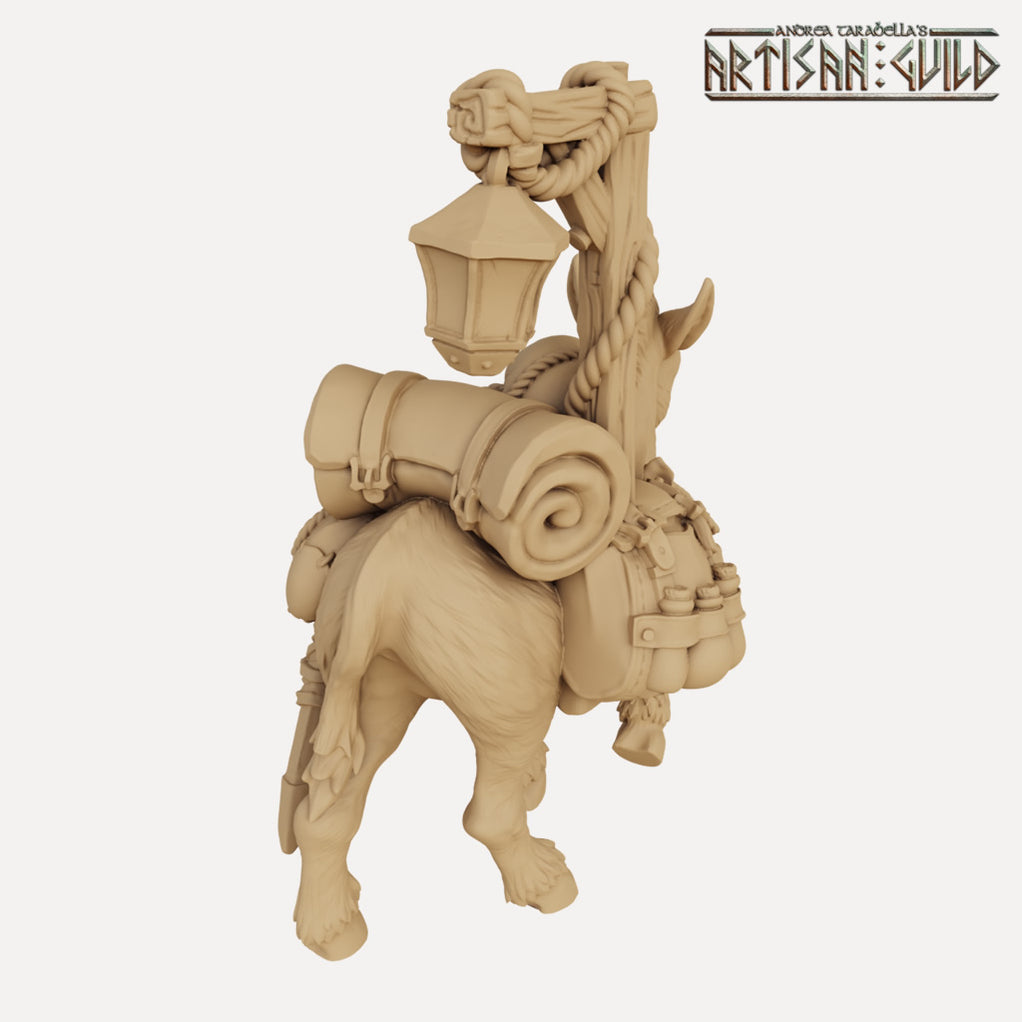 Pack Mule - 3D Printed Miniature — Empire of Minis