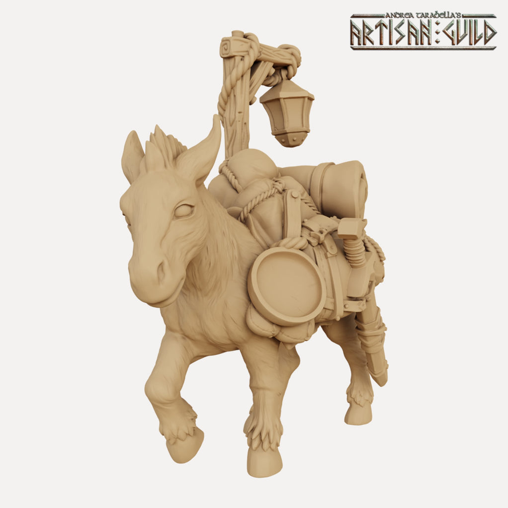 Pack Mule - 3D Printed Miniature — Empire of Minis
