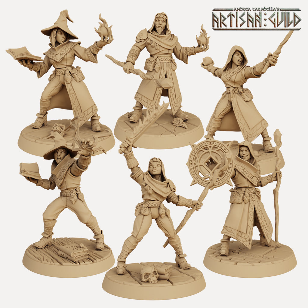 Apprentice Arcanist (Hat) - 3D Printed Miniatures — Empire of Minis