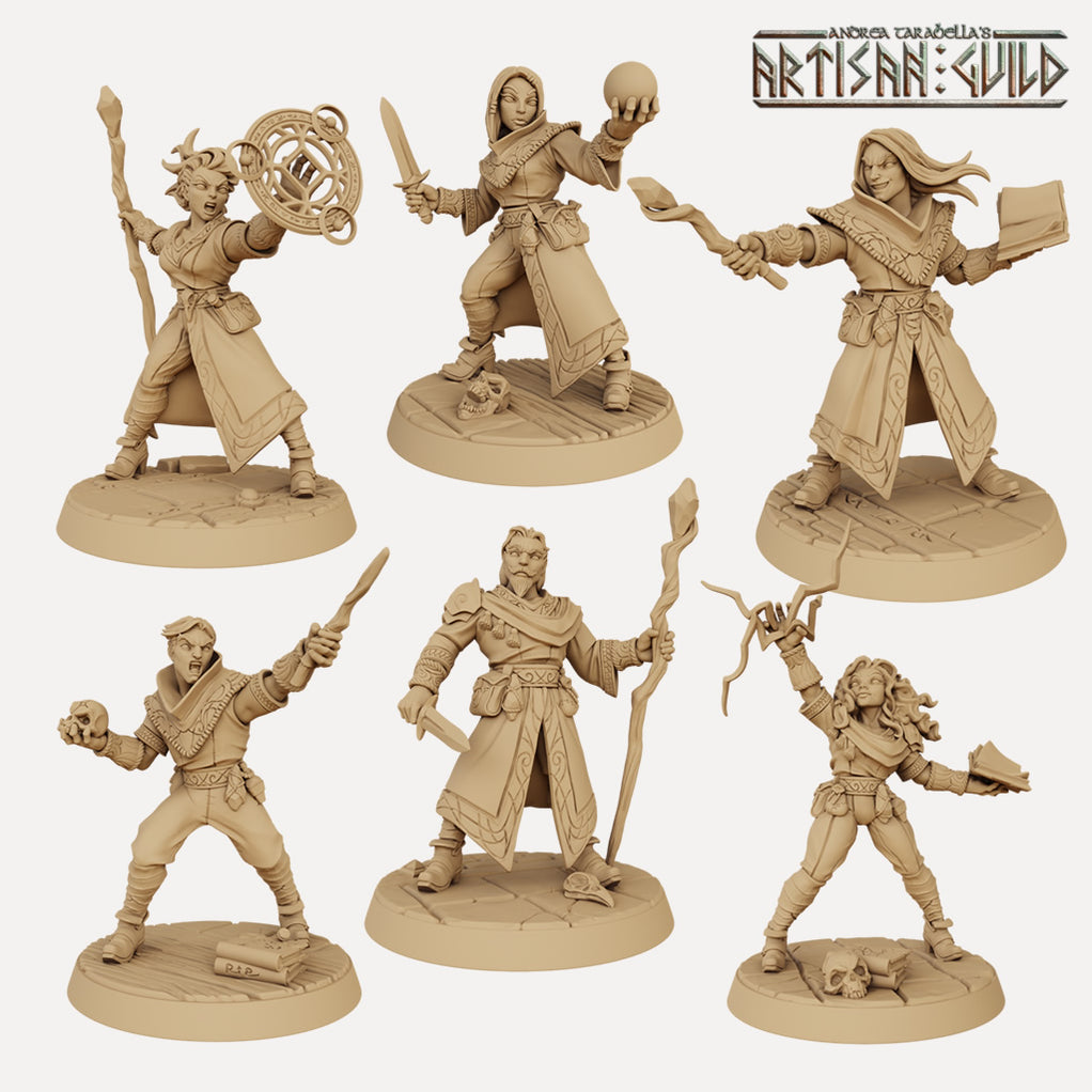 Apprentice Arcanists - 3D Printed Miniatures — Empire of Minis