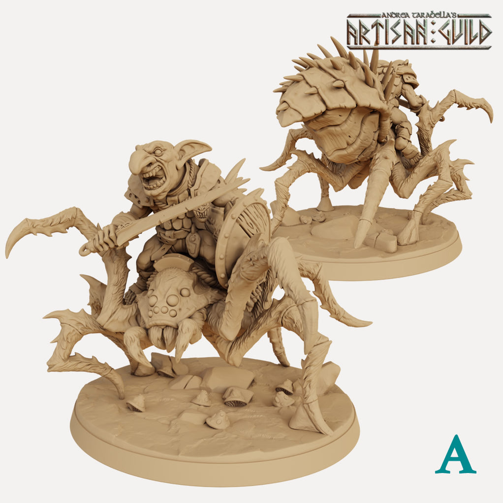 Faldorn Spider Riders - 3D Printed Miniatures — Empire of Minis