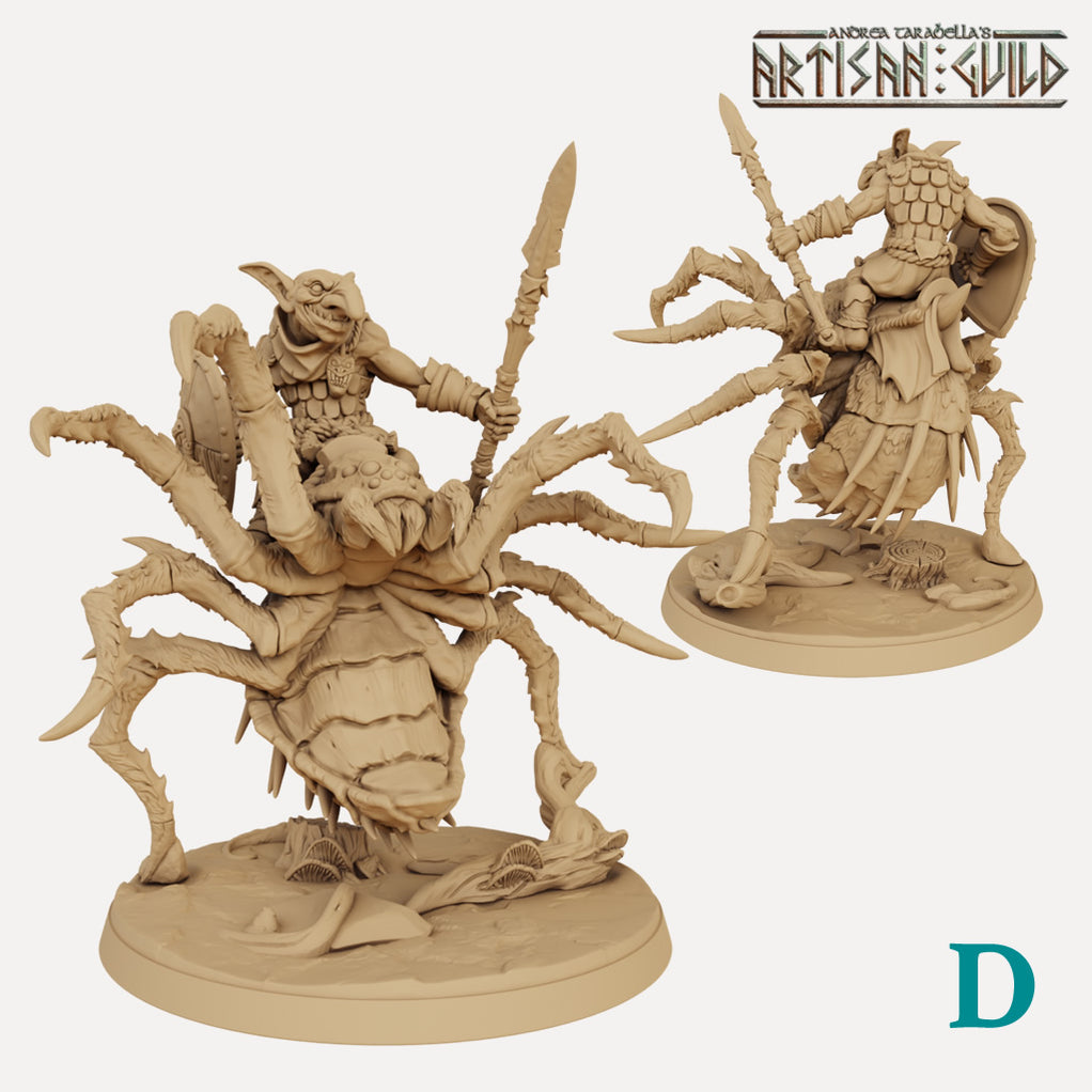 Faldorn Spider Riders - 3D Printed Miniatures — Empire of Minis