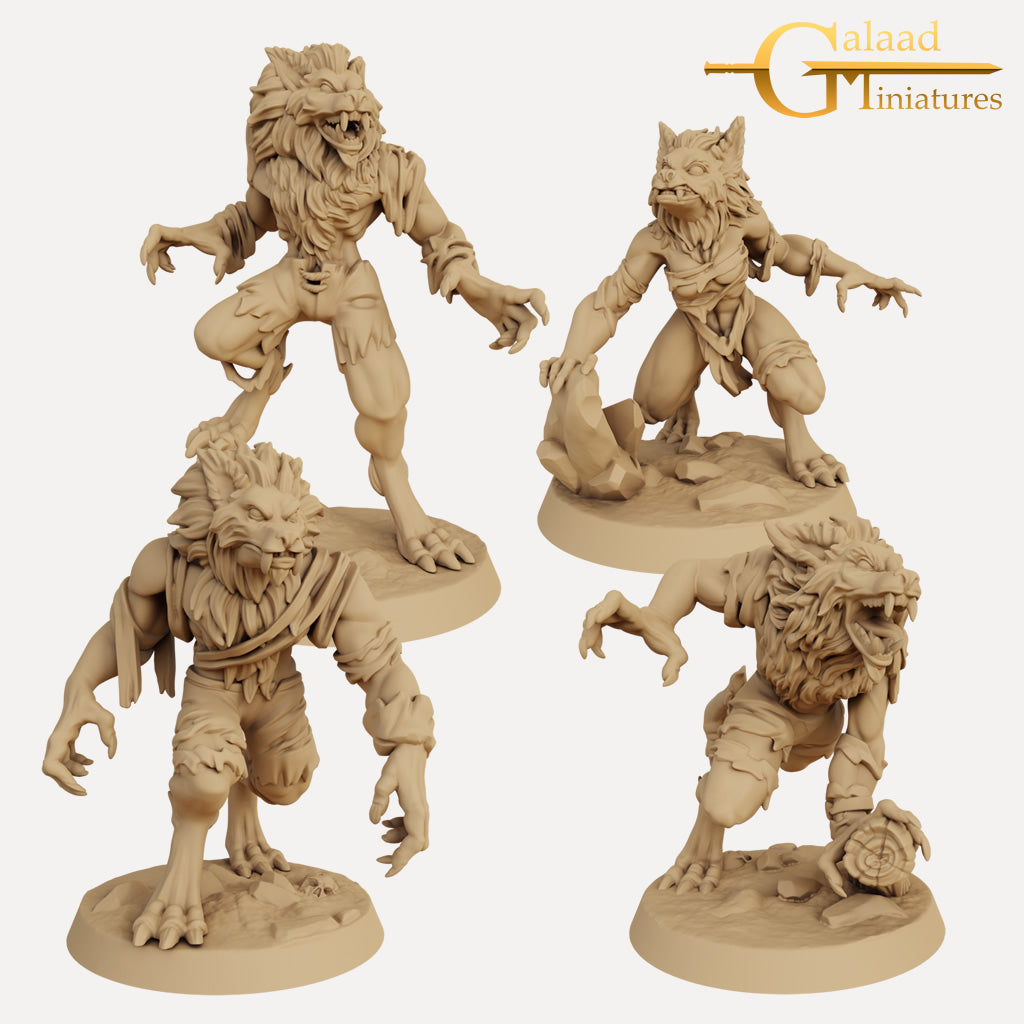 Werewolves - 3D Printed Miniatures — Empire of Minis