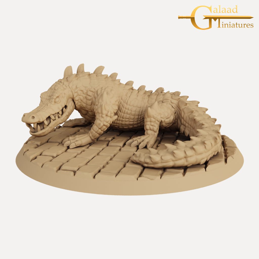 Croco, the Crocodile - 3D Printed Miniature — Empire of Minis