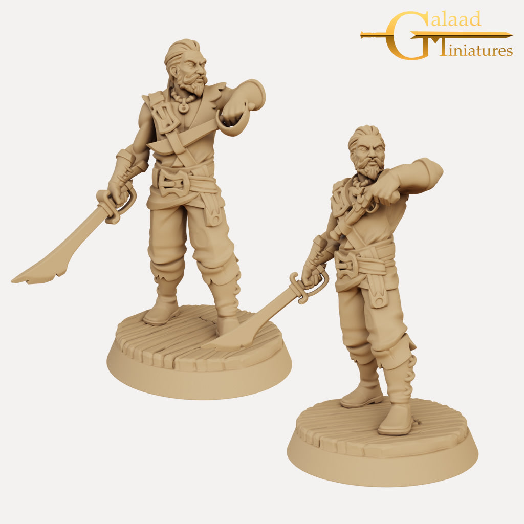Hugh, the Pirate - 3D Printed Miniature — Empire of Minis