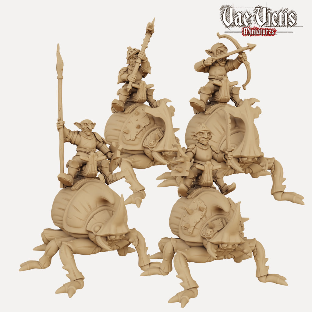 Giant Scarab Riders - 3D Printed Miniatures — Empire of Minis