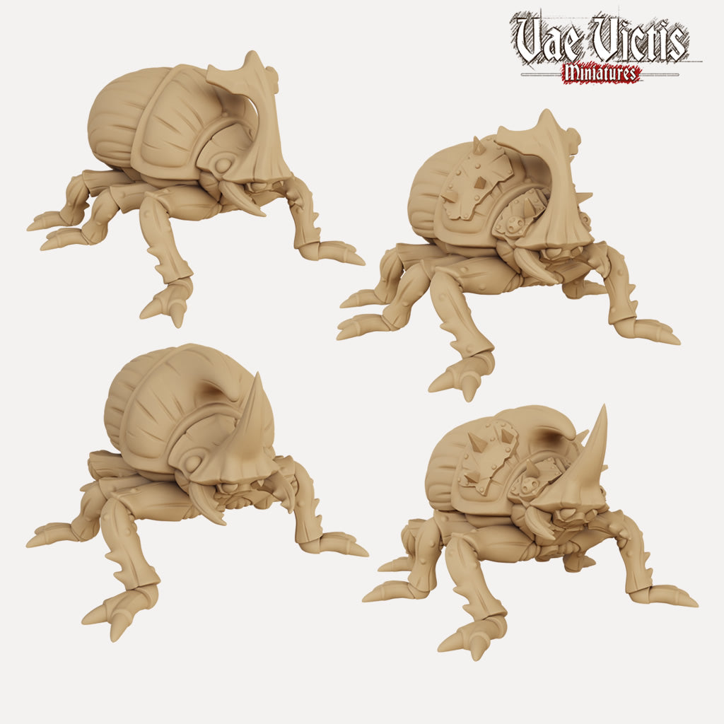 Giant Scarabs - 3D Printed Miniatures — Empire of Minis