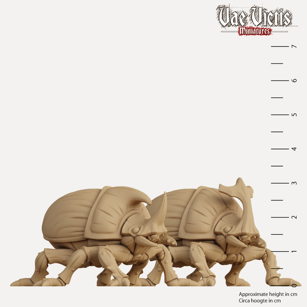 Giant Scarabs - 3D Printed Miniatures — Empire of Minis
