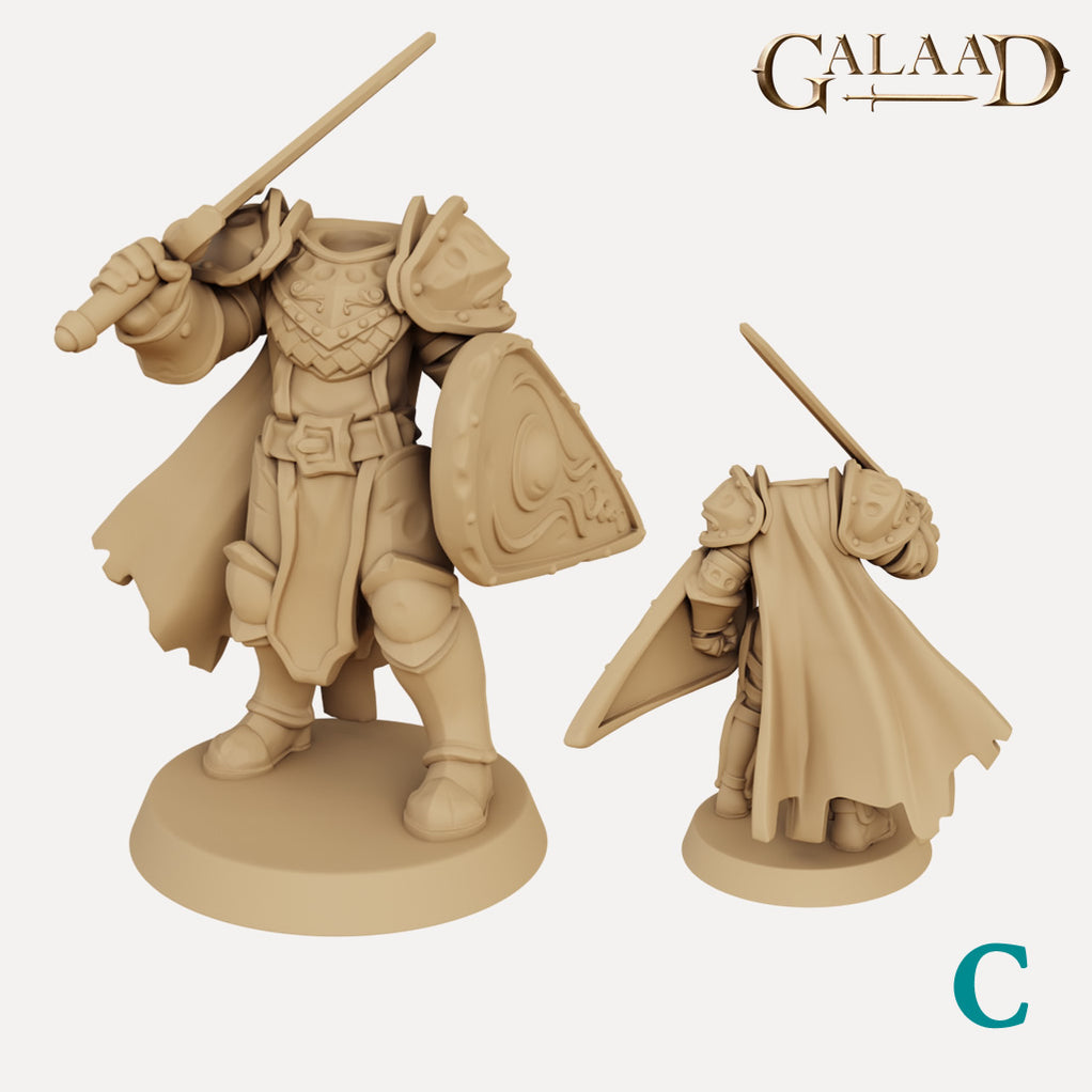Headless Knights - 3D Printed Miniatures — Empire of Minis