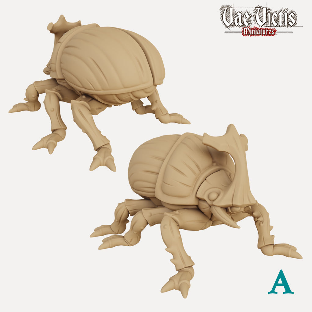 Giant Scarabs - 3D Printed Miniatures — Empire of Minis