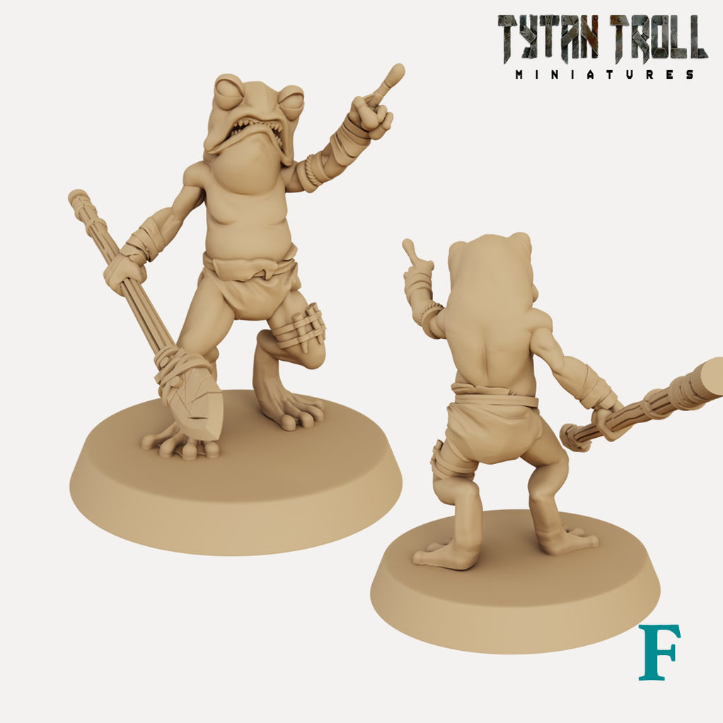 Frogfolk - 3D Printed Miniatures — Empire of Minis