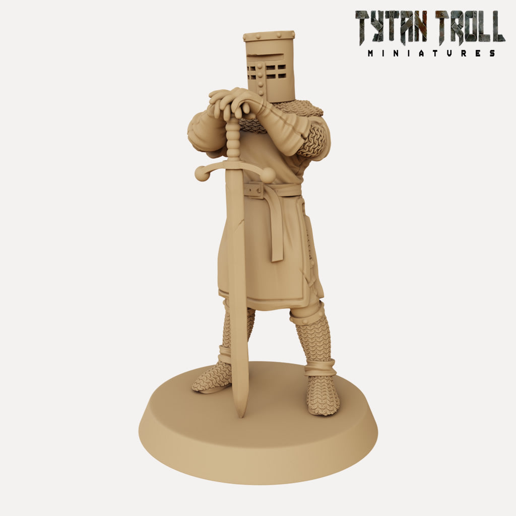 Black Knight (Monty Python) - 3D Printed Miniature — Empire of Minis