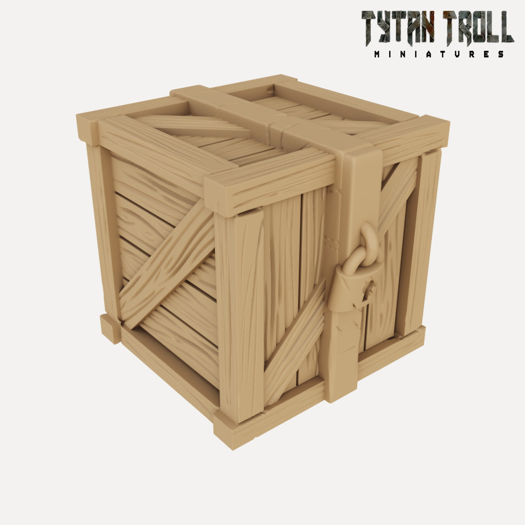 Crate - 3D Printed Miniature — Empire of Minis