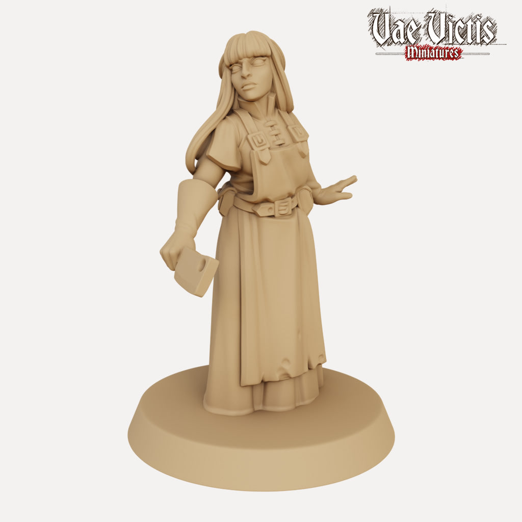 Nimue the Butchering Witch - 3D Printed Miniature — Empire of Minis