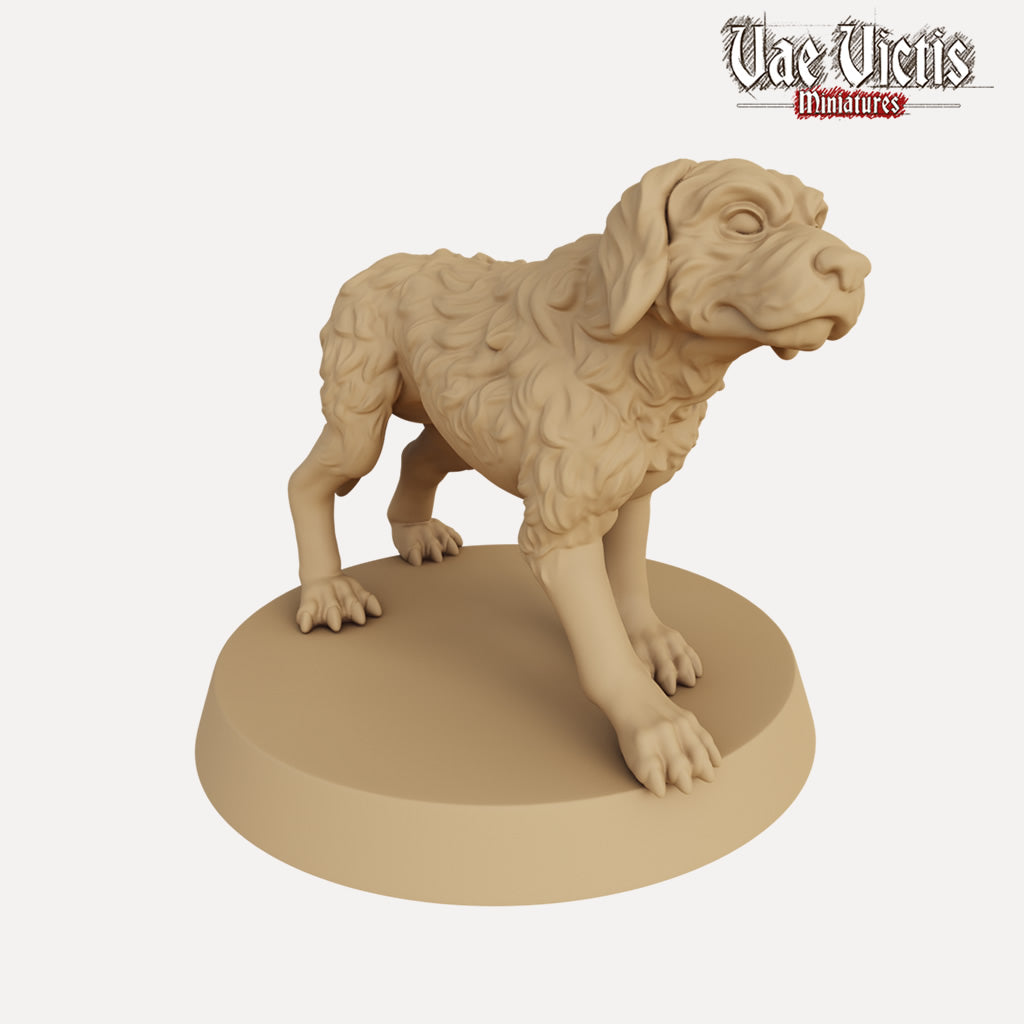 Dog (Standing) - 3D Printed Miniature — Empire of Minis