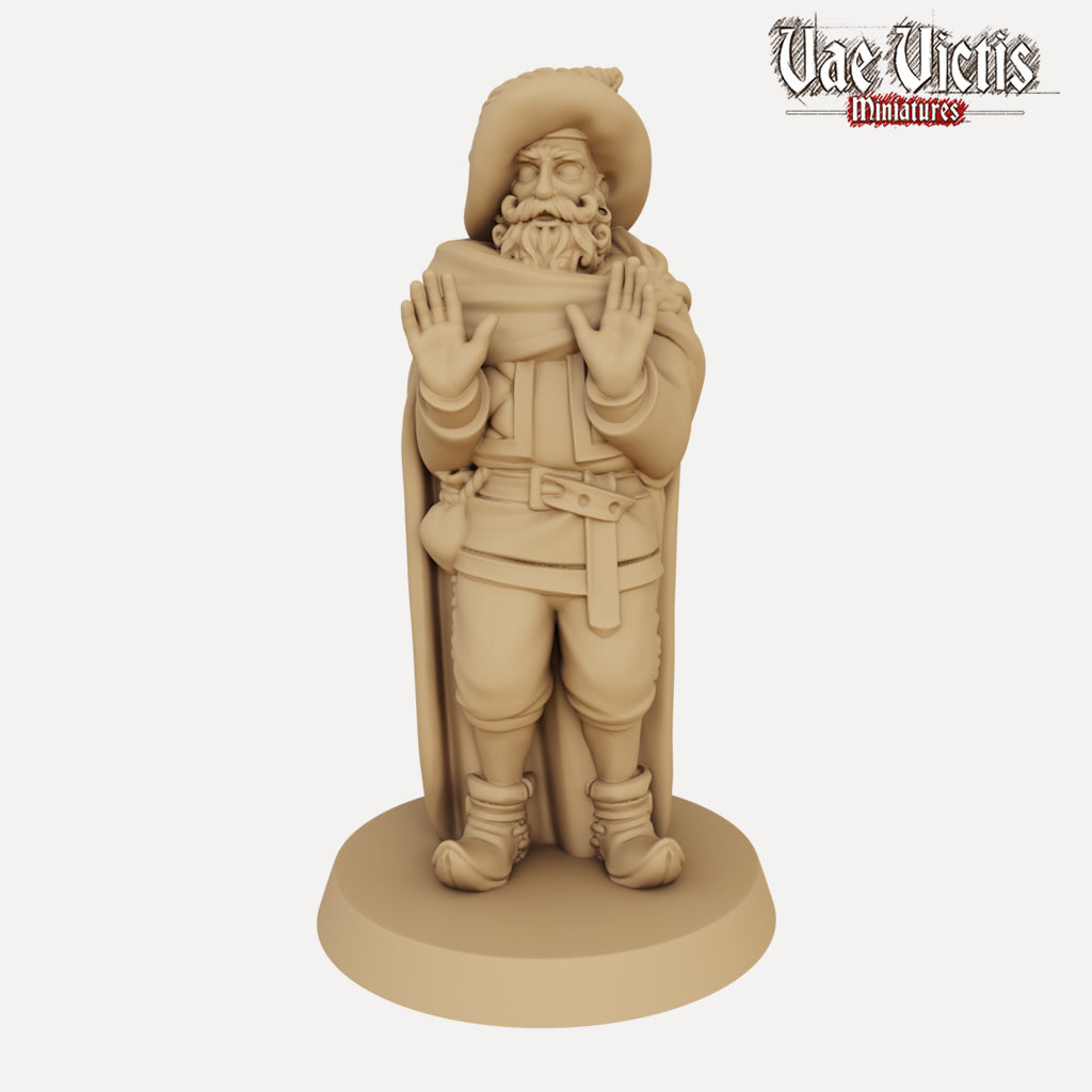 Tally the Scared Merchant - 3D Printed Miniature — Empire of Minis
