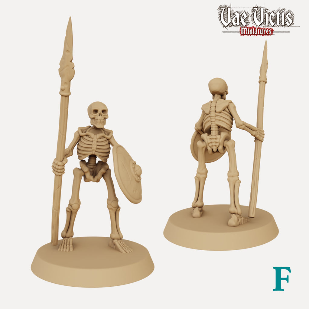 Skeleton Soldiers - 3D Printed Miniatures — Empire of Minis