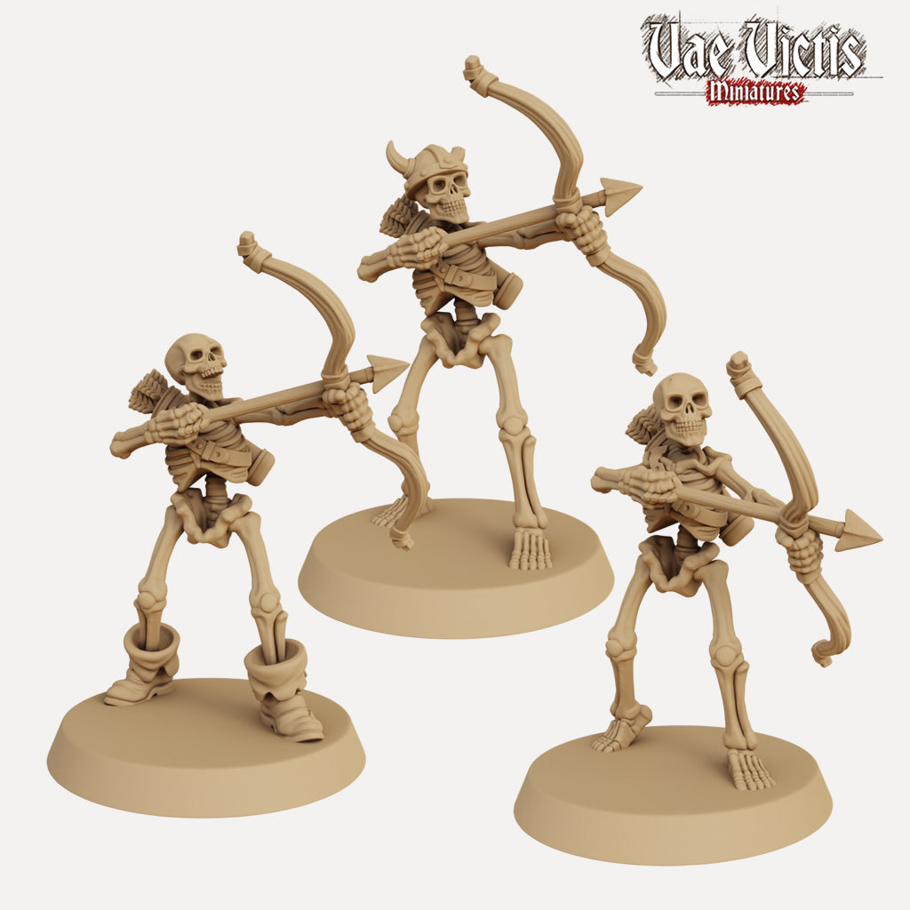 Skeleton Archers - 3D Printed Miniatures — Empire of Minis