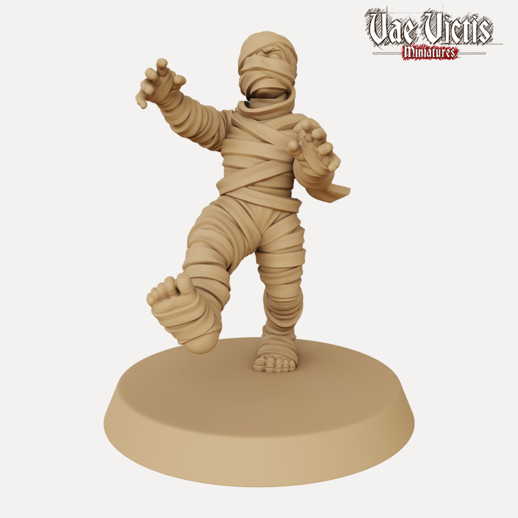 Kid in Mummy Costume - 3D Printed Miniature — Empire of Minis
