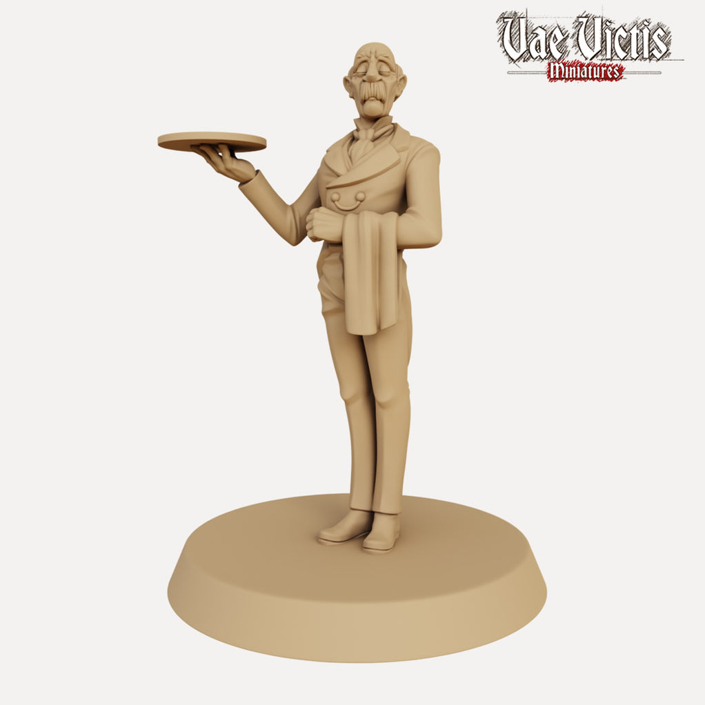 Benson the Butler - 3D Printed Miniature — Empire of Minis