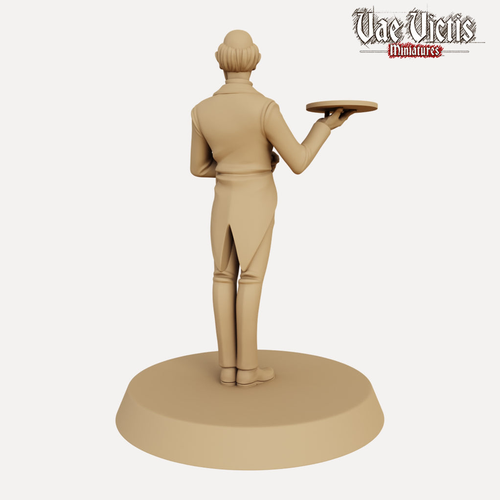 Benson the Butler - 3D Printed Miniature — Empire of Minis