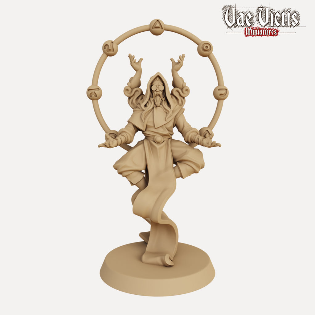 Chadrem the Spellcaster - 3D Printed Miniature — Empire of Minis