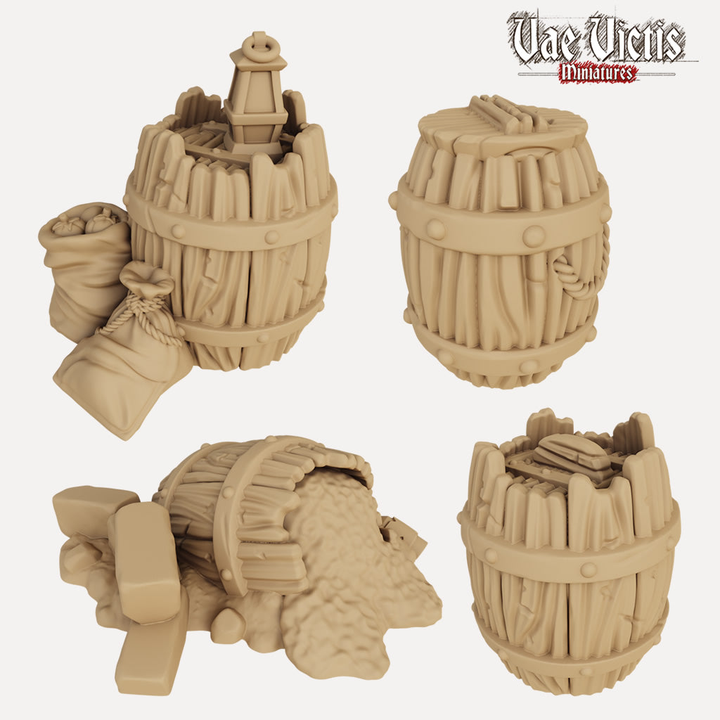 Barrels - 3D Printed Miniatures — Empire of Minis